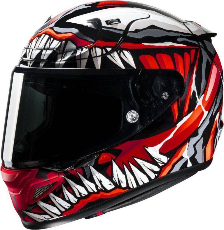 HJC RPHA 12 MAXIMIZED VENOM MARVEL – PRETO/VERMELHO – Moto-R