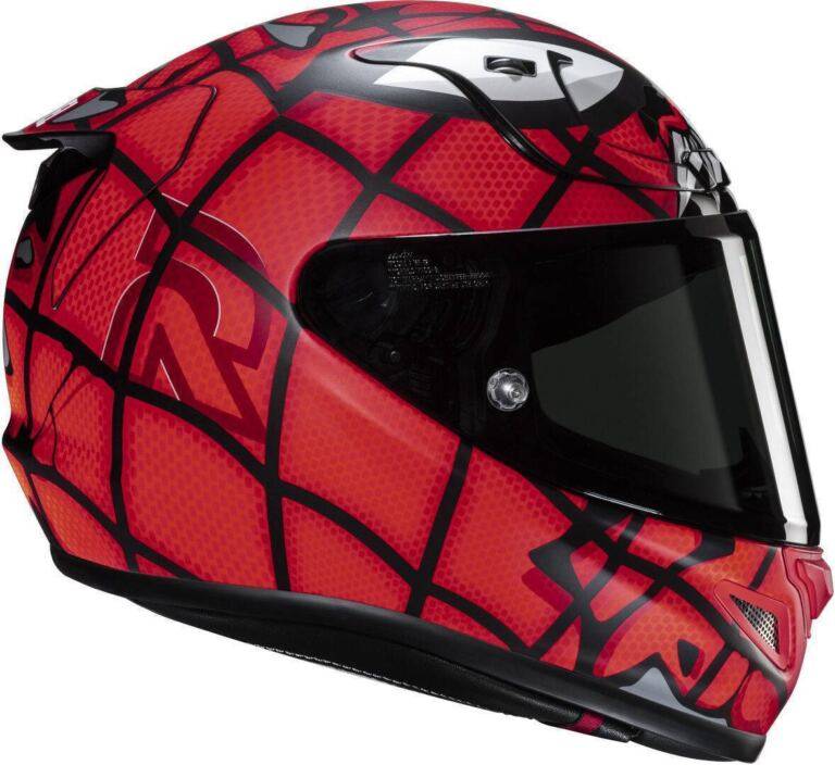 HJC RPHA 12 MAXIMIZED VENOM MARVEL – PRETO/VERMELHO – Moto-R